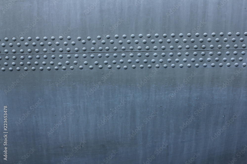 Aircraft skin texture. Surface of the aircraft fuselage. Stock Photo ...