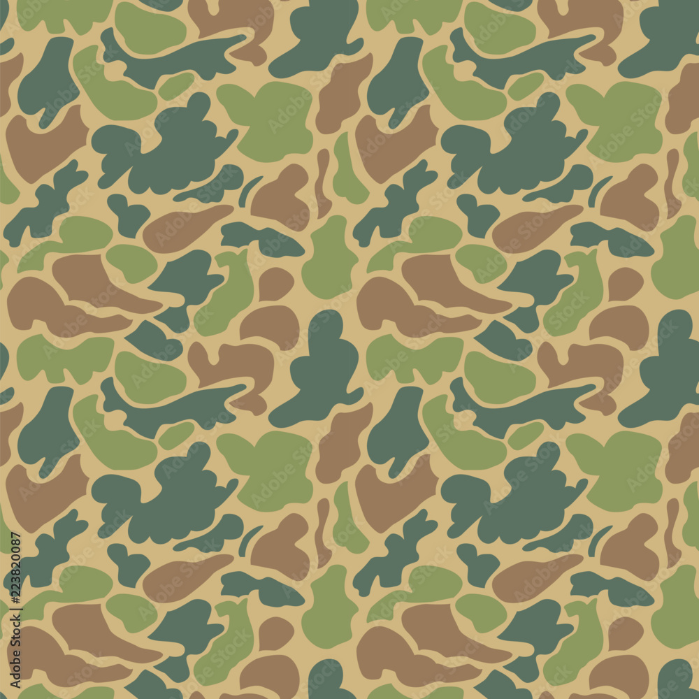 Camouflage pattern. Seamless. Military background. Soldier camou Stock ... Camouflage pattern. Seamless. Military background. Soldier camou Stock ...