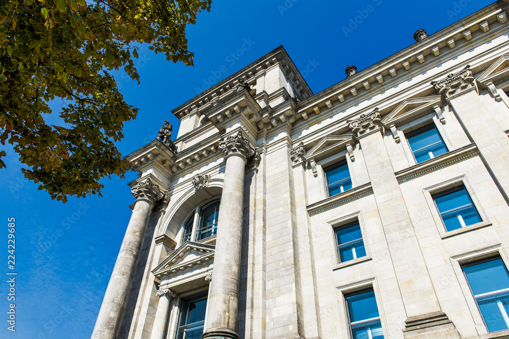 The Reichstag Building in Berlin, Germany is a historical building ...