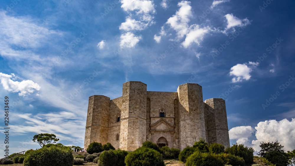 Castel del Monte, the famous and mysterious octagonal castle built in ...