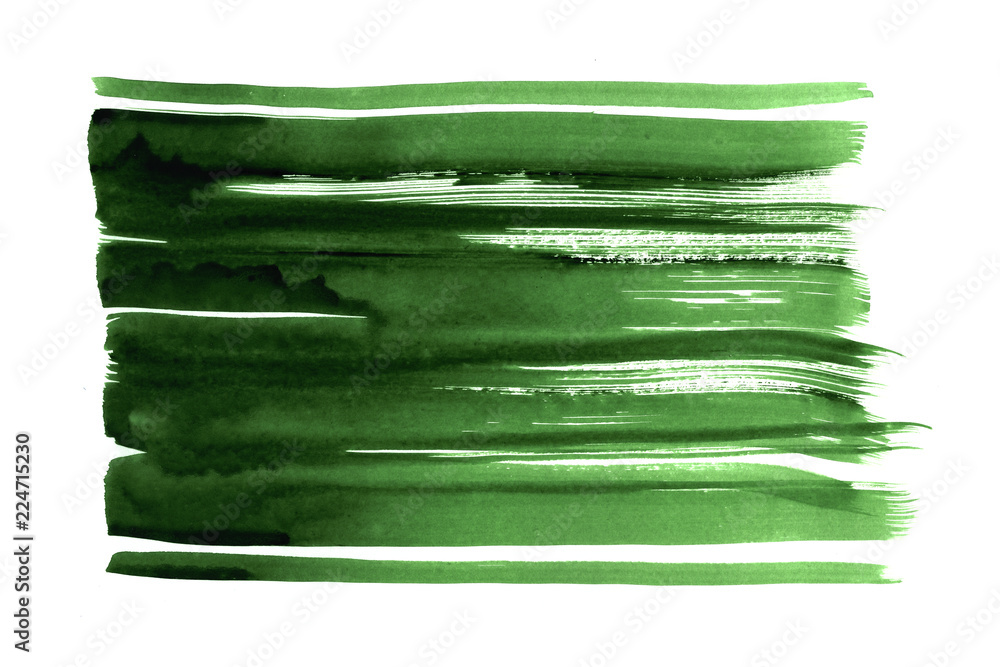Dark green stripe watercolor background - paper texture Stock ...