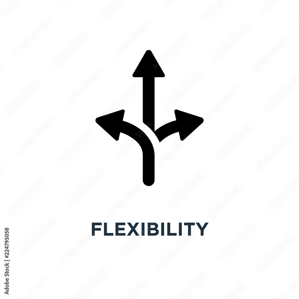 flexibility icon. flexibility concept symbol design, vector illu Stock ...