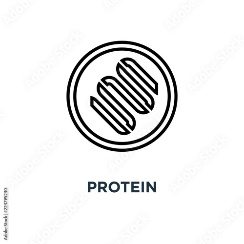 protein icon. protein concept symbol design, vector illustration Stock ...