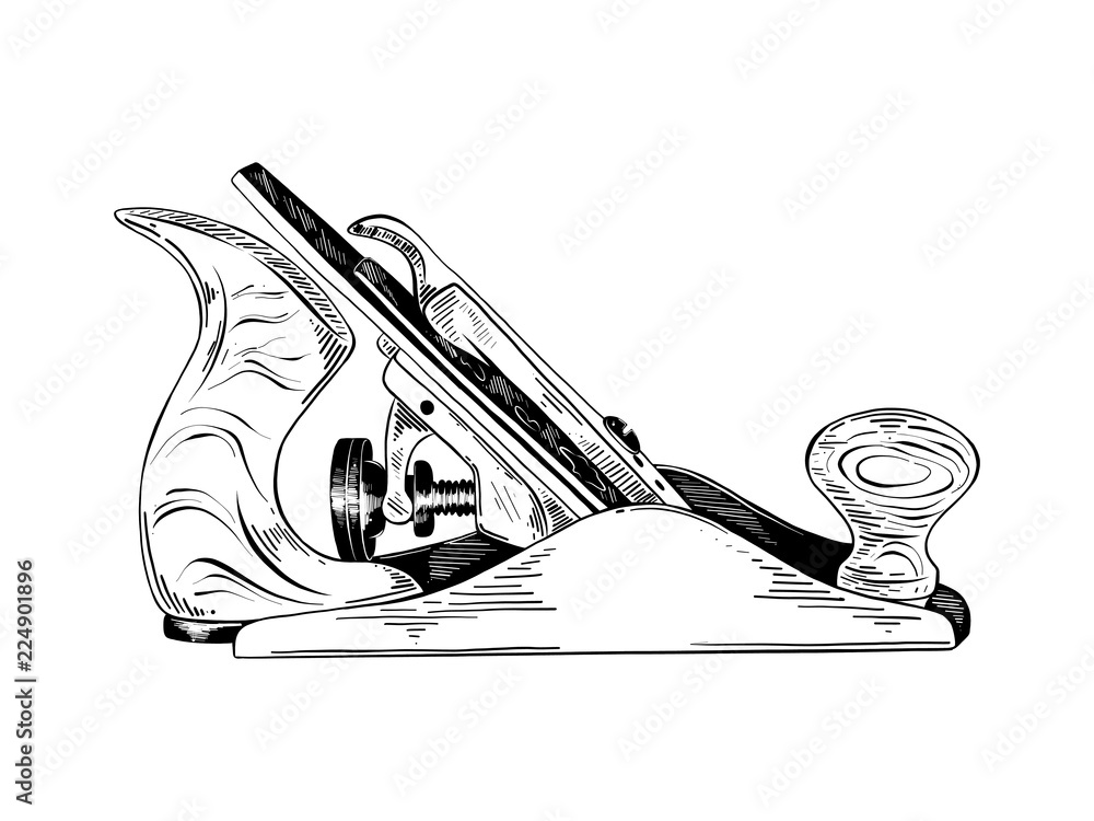 Vector engraved style illustration for posters, decoration and print ...