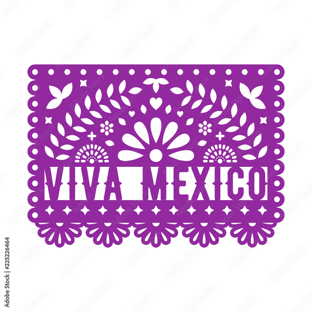 Mexican Paper Decorations Template