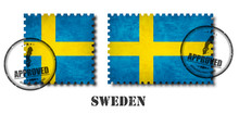 Old Swedish Stamps Free Stock Photo - Public Domain Pictures