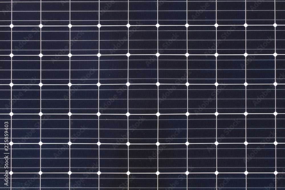Square cells of solar panel Stock Photo | Adobe Stock