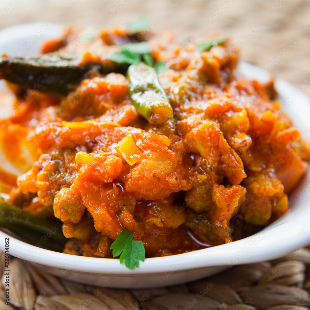 Indian Mixed Vegetable Curry Stock Photo | Adobe Stock