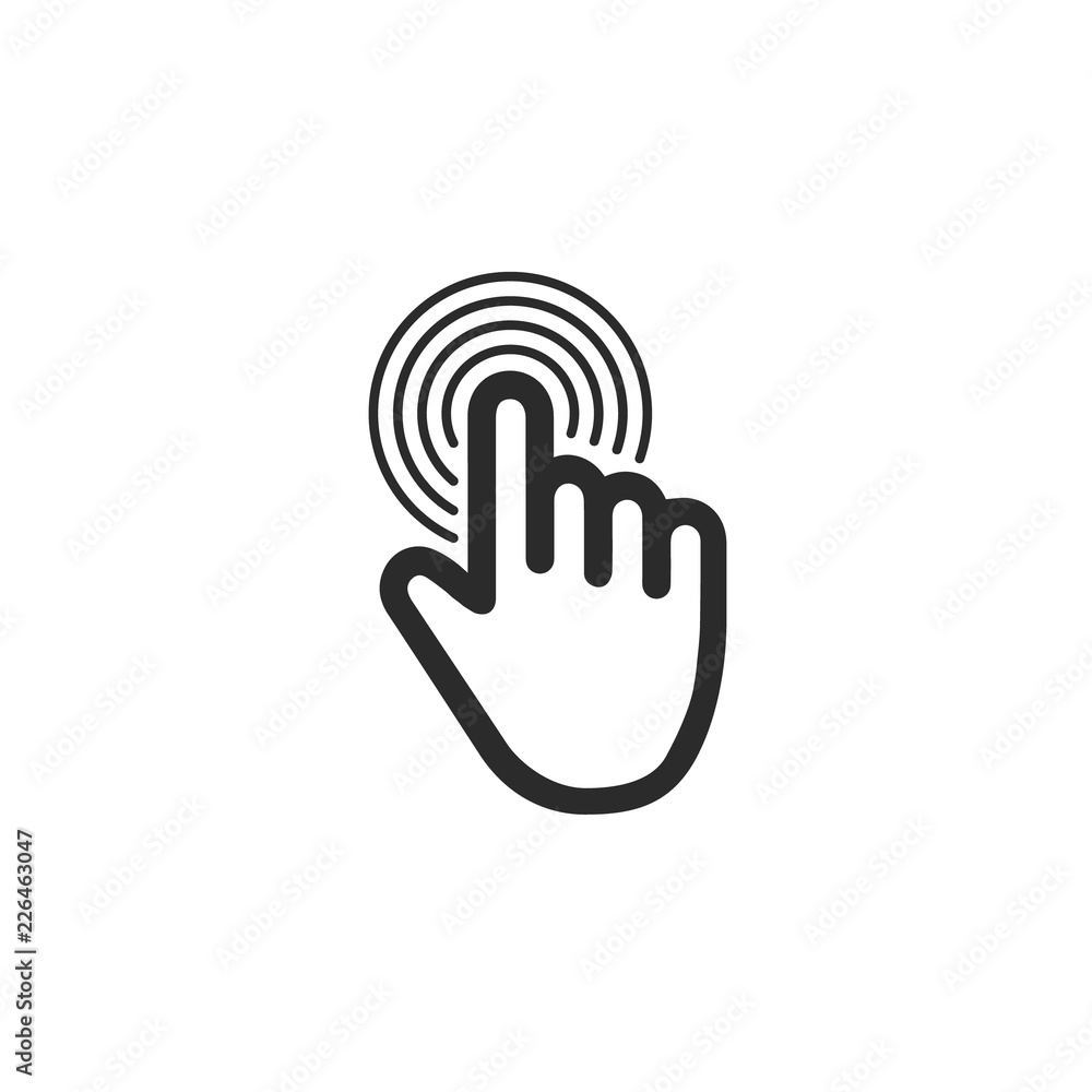 Computer Mouse Click Cursor Gray Arrow Icons Set And Loading Icons Cursor Icon Vector