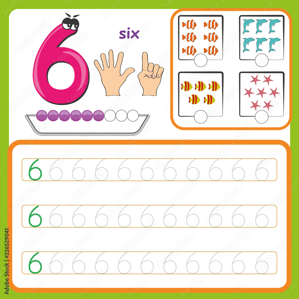 Number cards, Counting and writing numbers, Learning numbers, Numbers ...