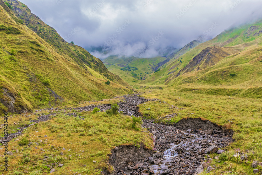 The Khevsureti region is one of the most impressive exemple of the ...