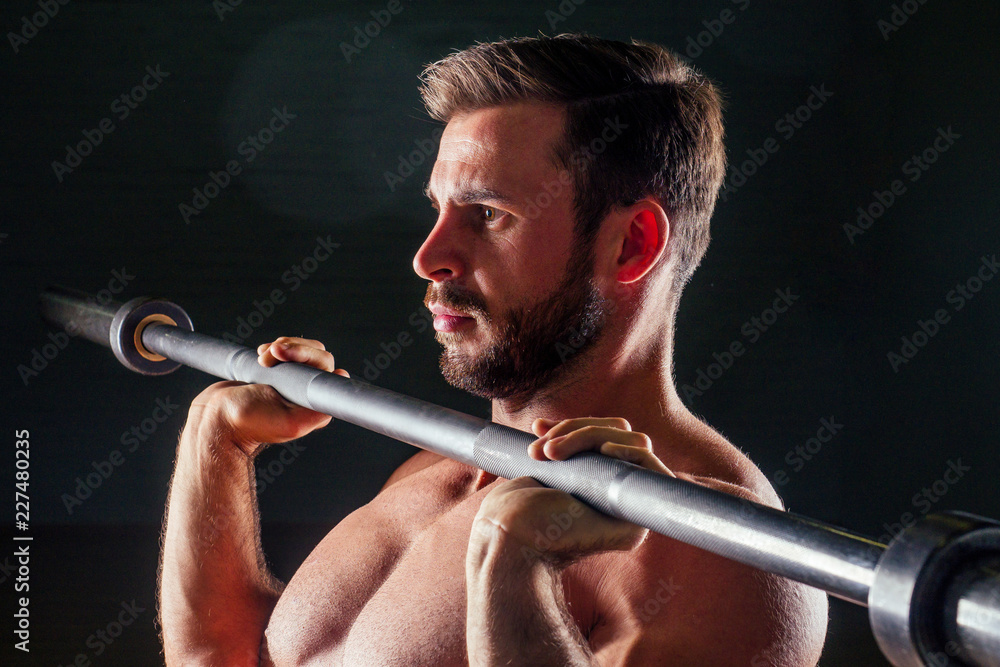 Muscular fitness man antique statue perfect muscles six pack abs and ...