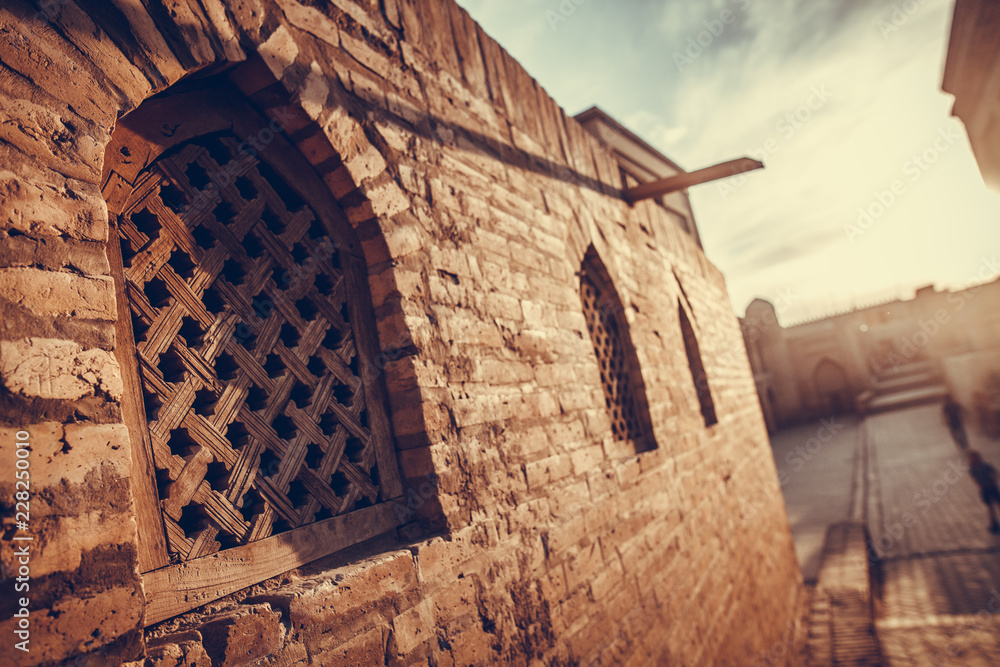 Madrasa entrance in Uzbekistan Stock Photo | Adobe Stock