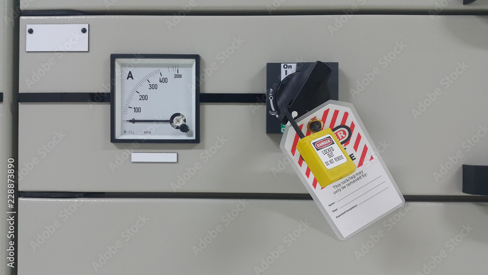 electrical part and accessories in the control cabinet , control and ...