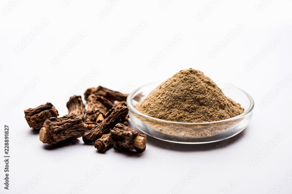 Foto de Stock Hemidesmus indicus also known as Ananthamoola or ...