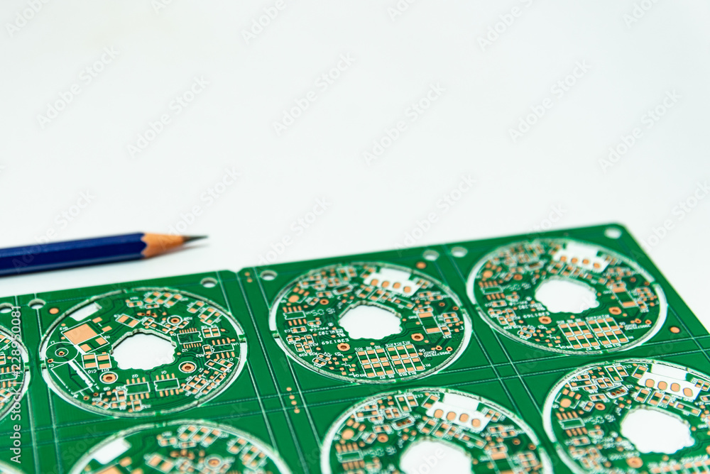 Electronic product design concept,printed circuit board(PCB) include ...