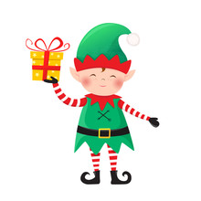 Pixie Elf At Christmas Free Stock Photo - Public Domain Pictures