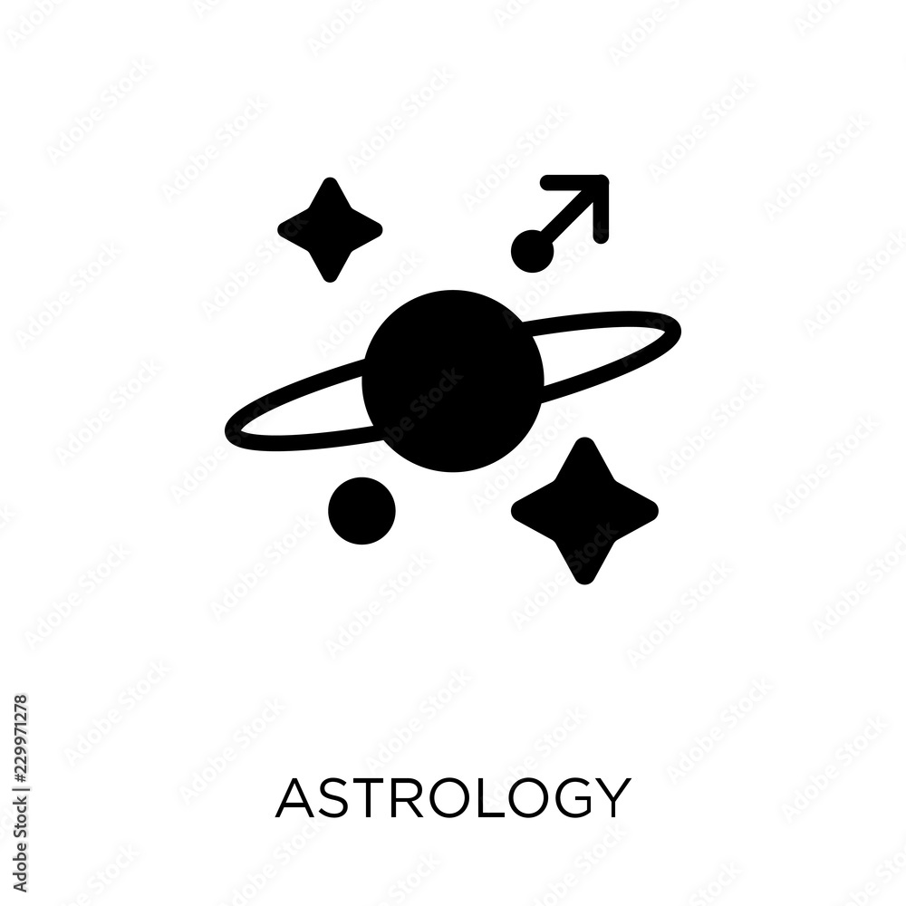 Astrology icon. Astrology symbol design from Astronomy collection ...