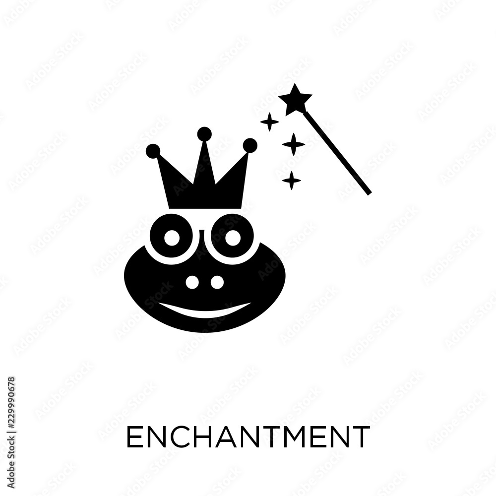 enchantment icon. enchantment symbol design from Fairy tale collection ...