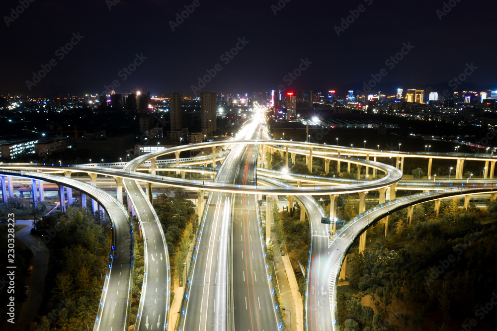 Photo Stock Highway transportation system highway interchange at mopac ...