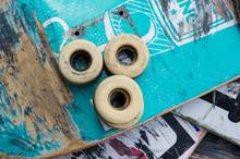 Colorful Skateboard Wheels Free Stock Photo - Public Domain Pictures