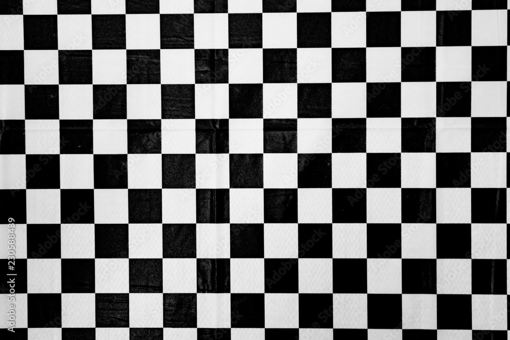 black and white square checker tablecloth background , hd picture Stock ...