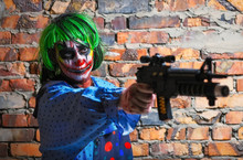 Clown With Gun Free Stock Photo - Public Domain Pictures