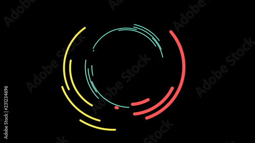 Arc Overlays Stock Template | Adobe Stock