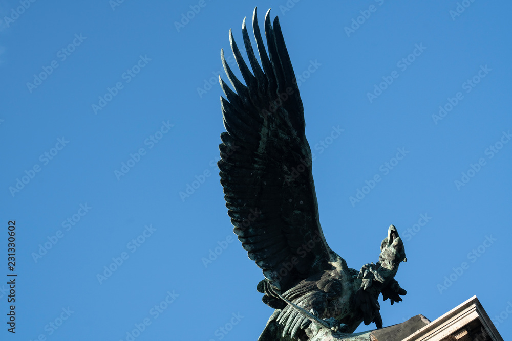 The Turul is a mythological bird of prey in Hungarian tradition and a ...