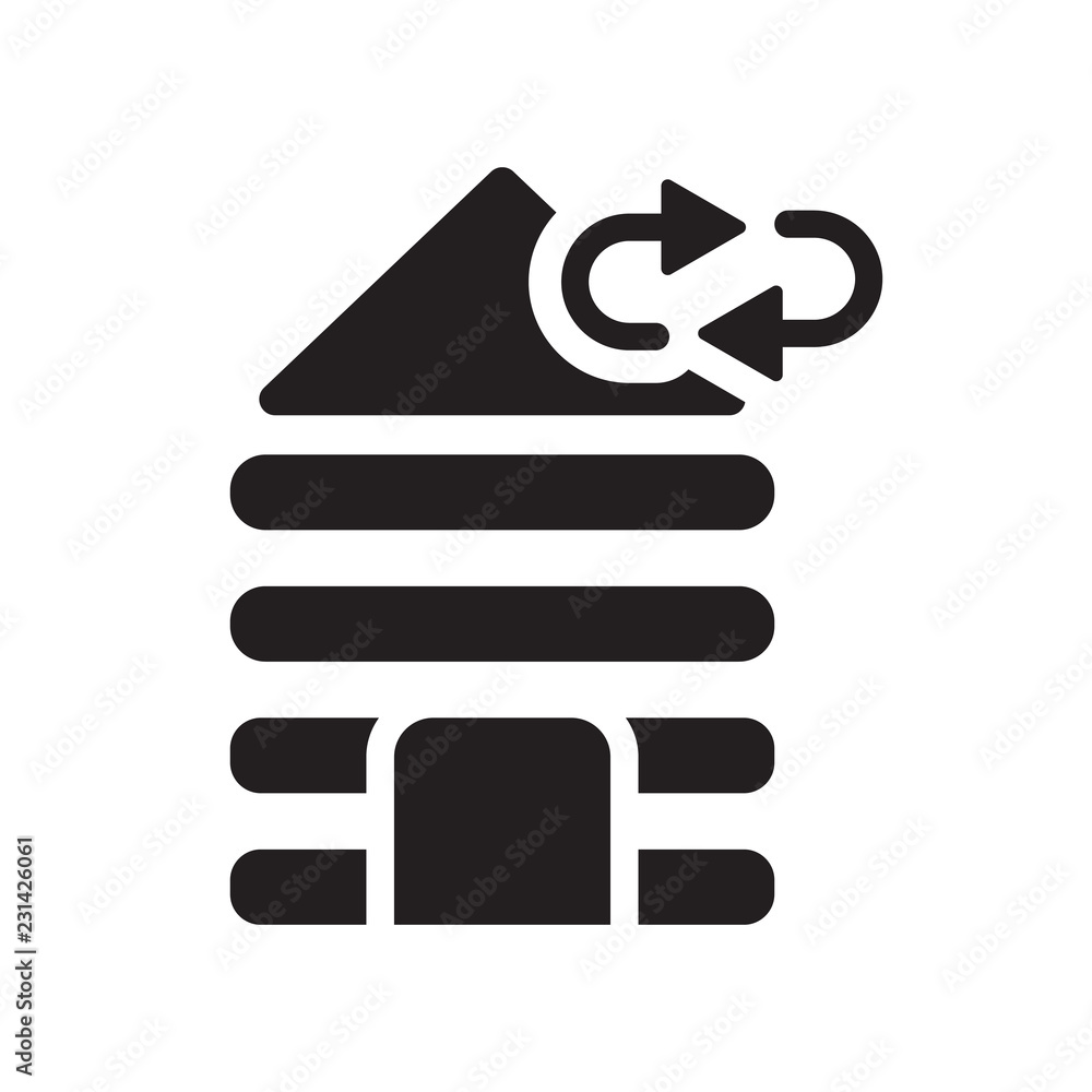 Regeneration icon. Trendy Regeneration logo concept on white background ...
