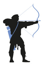 Archer, Bowman Silhouette Free Stock Photo - Public Domain Pictures