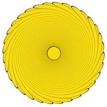 Yellow Vortex Free Stock Photo - Public Domain Pictures