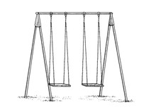 Empty Swing Free Stock Photo - Public Domain Pictures