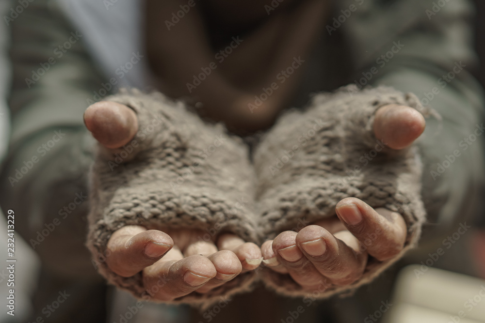 beggar without hands