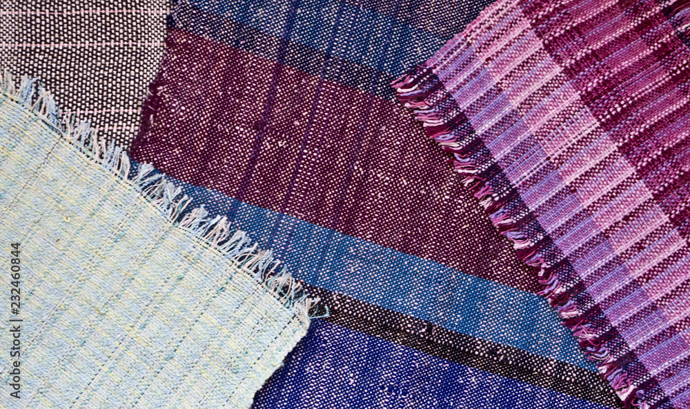 Cotton fabric texture, handwoven textile background Stock Photo | Adobe ...