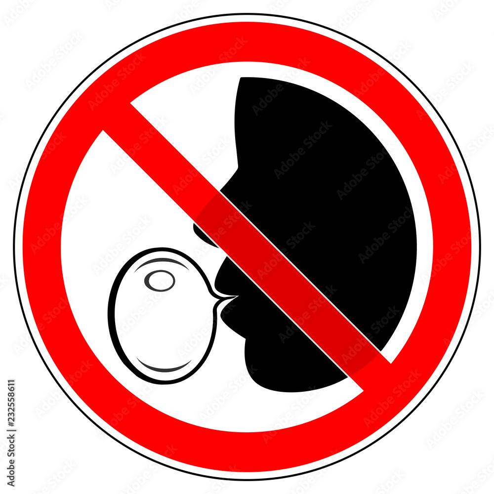 Stock-Illustration „srr473 SignRoundRed - german - Verbotszeichen ...