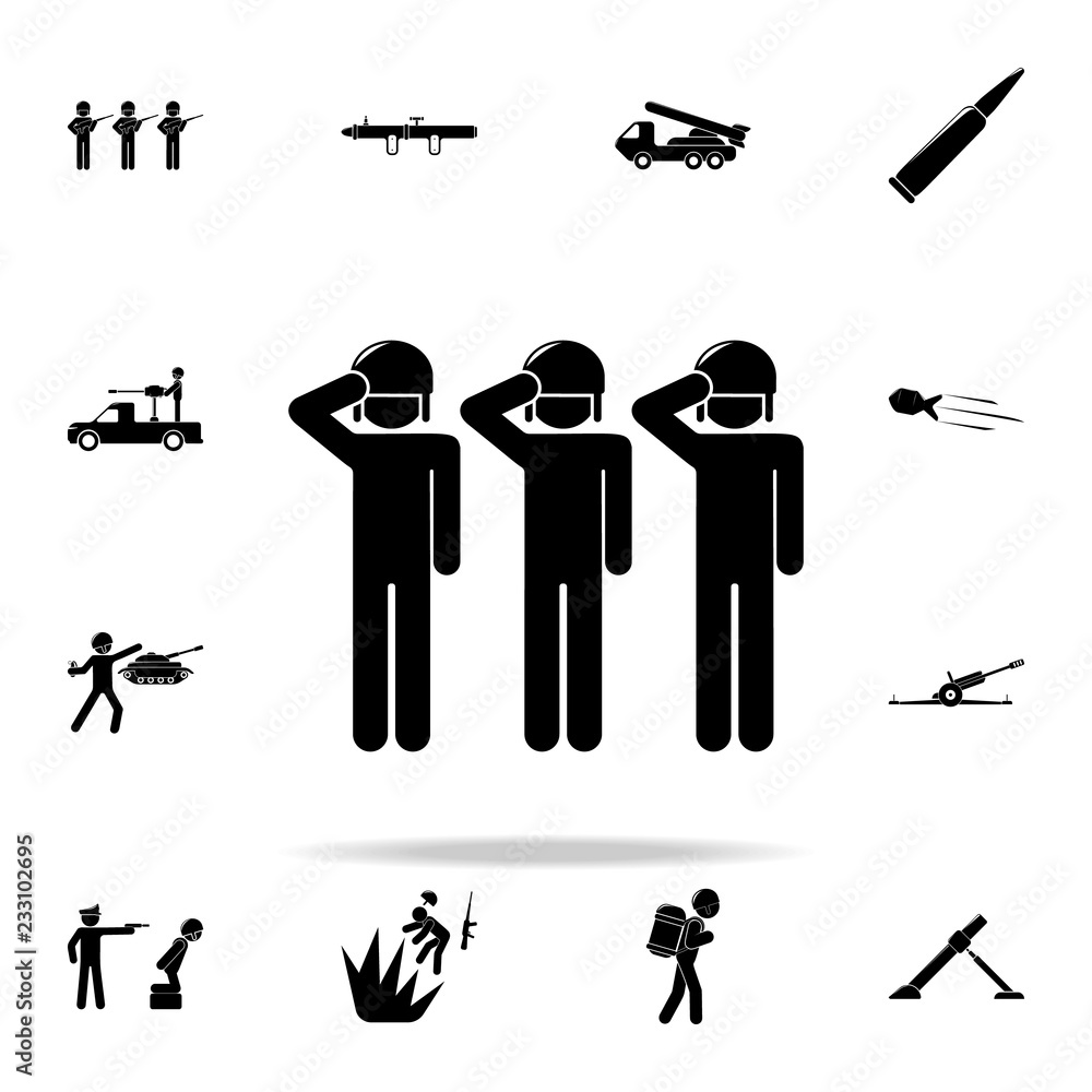 military officer icon. Army & War icons universal set for web and ...
