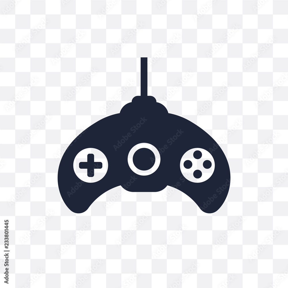 Gamepad transparent icon. Gamepad symbol design from Arcade collection ...