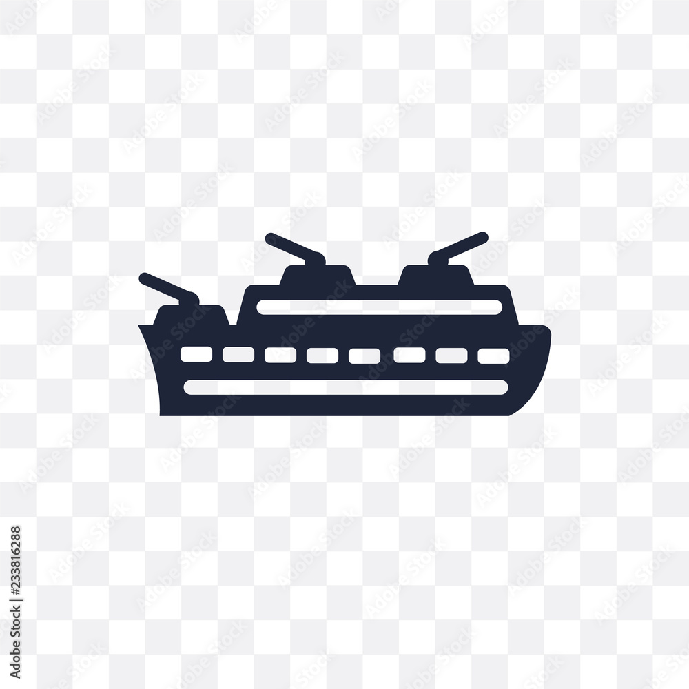 Frigate transparent icon. Frigate symbol design from Nautical ...