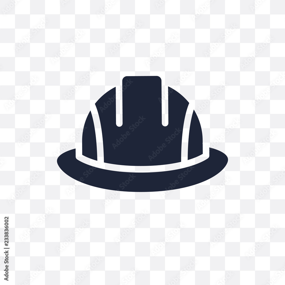 Safety helmet transparent icon. Safety helmet symbol design from ...
