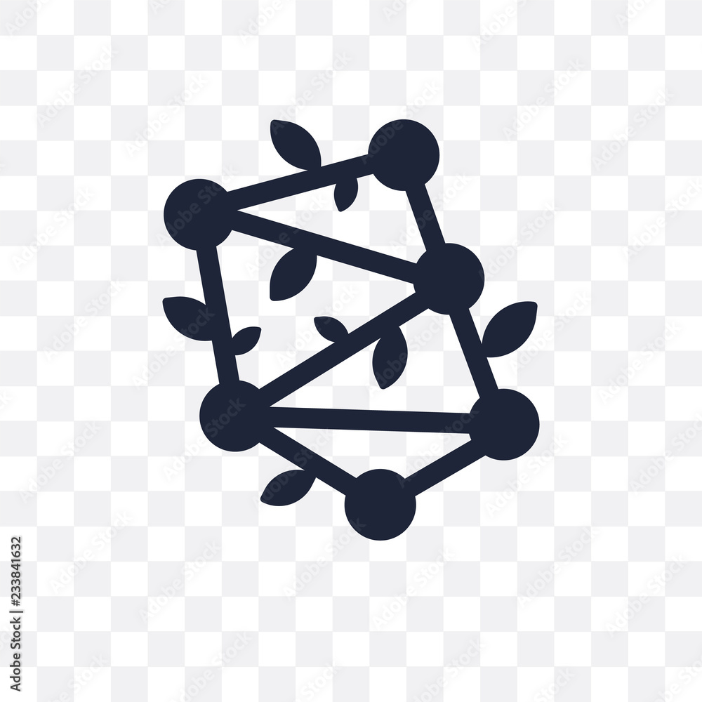 Bio transparent icon. Bio symbol design from Ecology collection. Stock ...