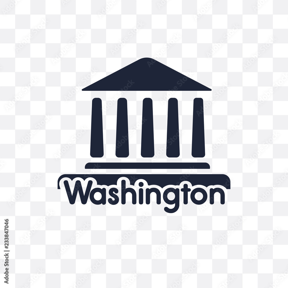 Washington transparent icon. Washington symbol design from United ...