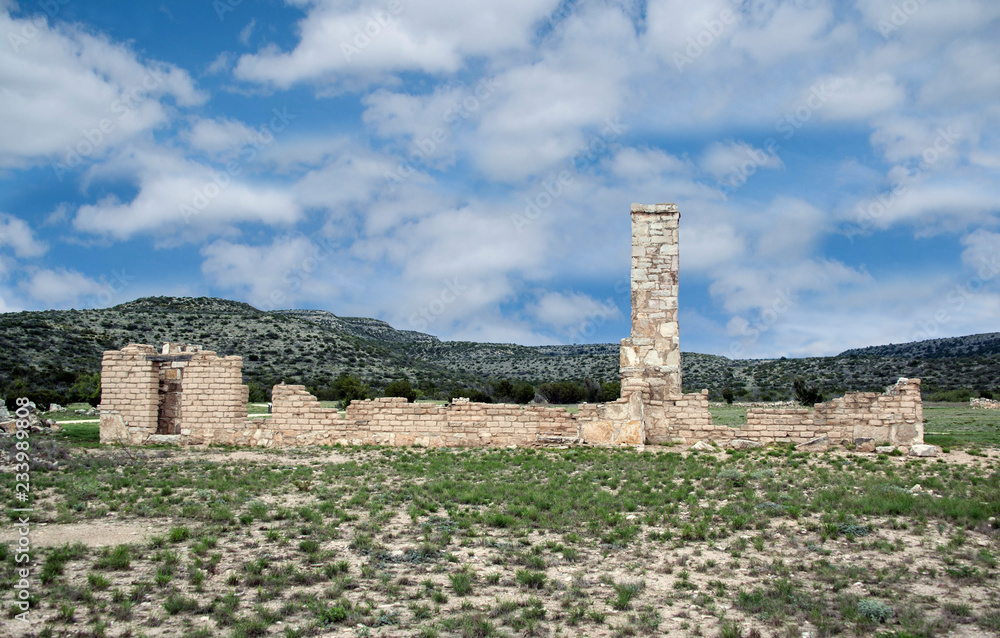 Fort Lancaster State Historic Site, Sheffield, Texas is the historic ...