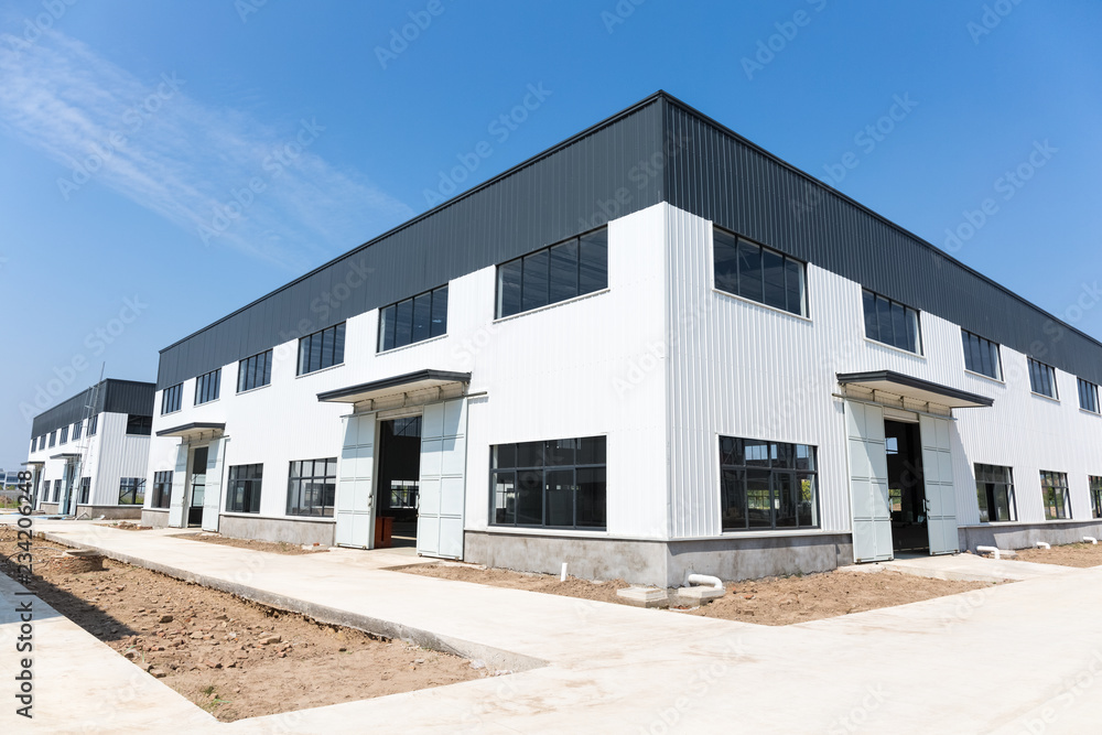 Wall Murals industrial standard workshop construction - Nikkel Art