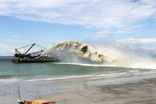 Beach Dredging Free Stock Photo - Public Domain Pictures