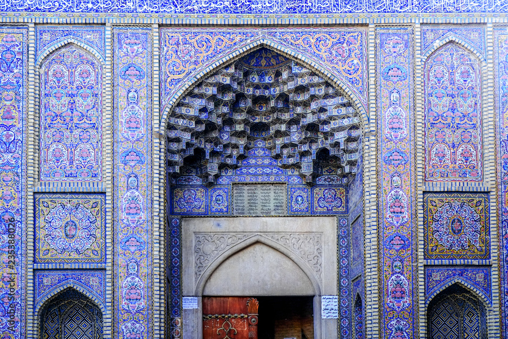 Mesquita Nasir Al Mulk Nasir Al Mulk Mosque In Shiraz, Iran