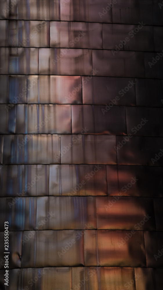 Fondo, textura metal con reflejos de colores Stock Photo | Adobe Stock