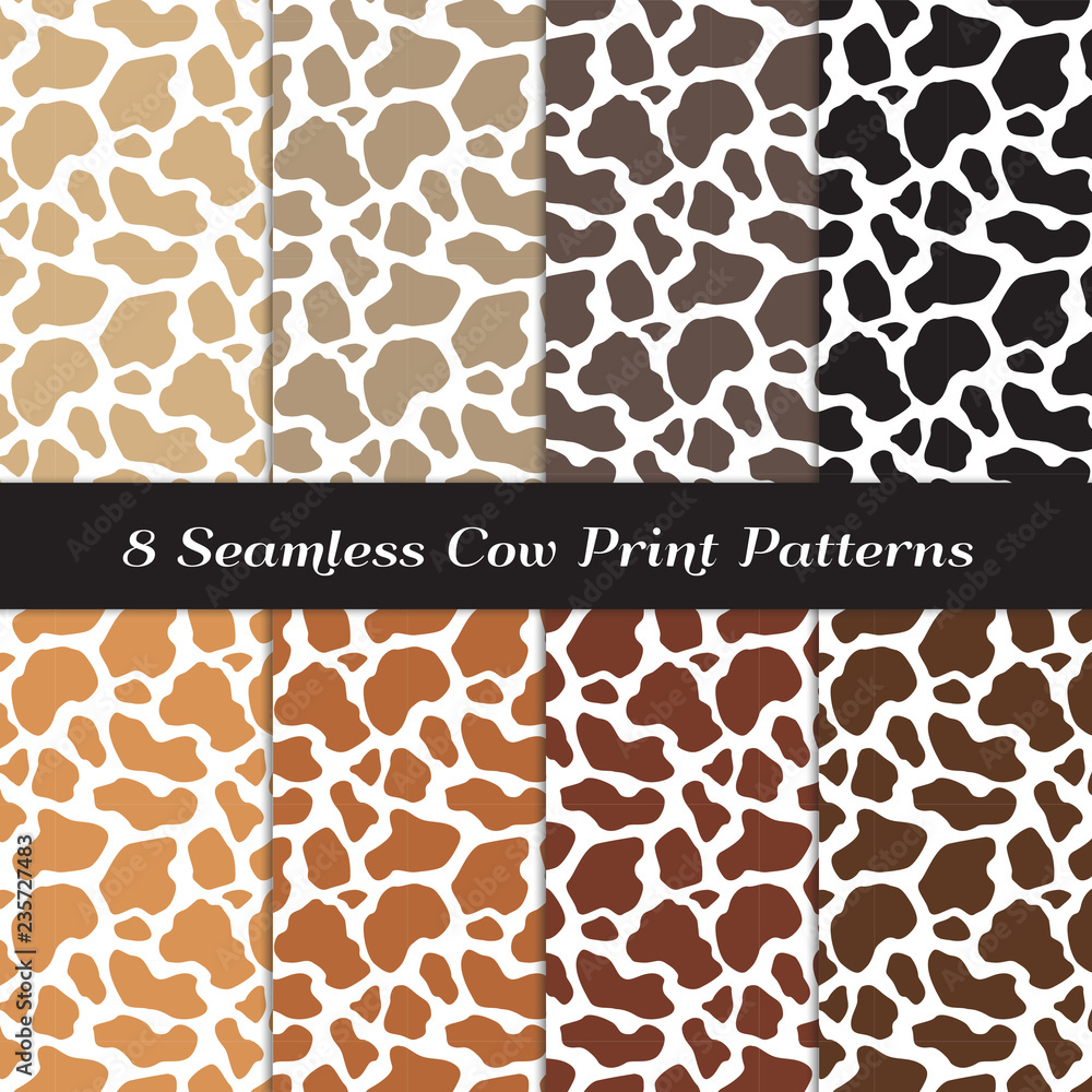 Cow Print Colours