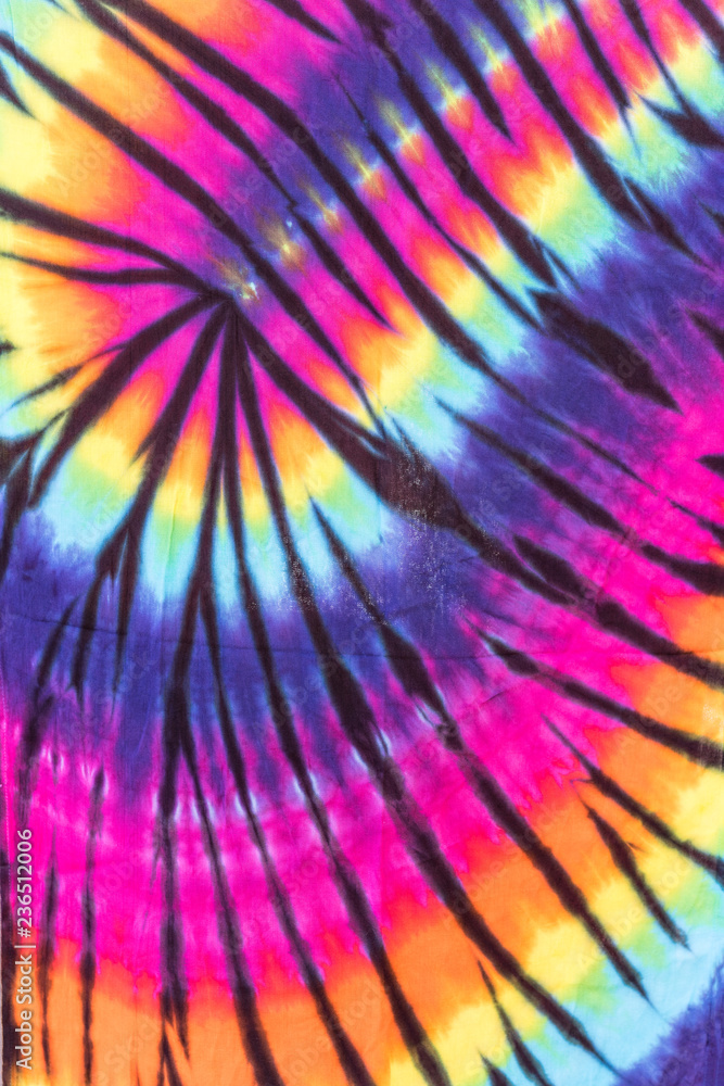 Colorful Tie Dye Designs Patterns Stock Photo | Adobe Stock
