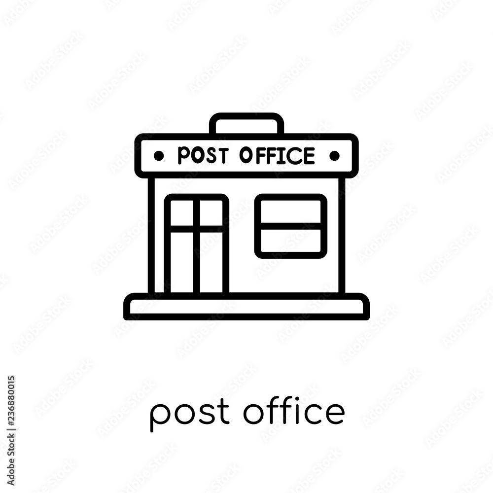 Post Office Clipart Black And White